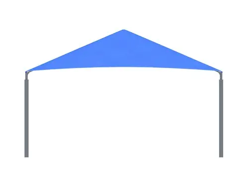 4 Post – Standard Pyramid Structure – playgroundshadestructures.com