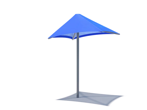Single Column Umbrella -Standard Aquatic – playgroundshadestructures.com